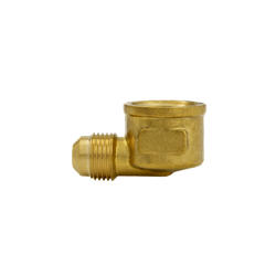 3/8" Flare x 1/2" FIP Brass Reducing Adapter Elbow at Menards®