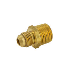 3/8" Flare x 1/2" MIP Brass Reducing Adapting Half-Union at Menards®