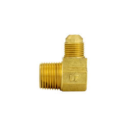 3/8" Flare x MIP Brass Adapting Elbow at Menards®