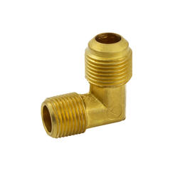 1/2" Flare x 3/8" MIP Brass Reducing Adapting Elbow at Menards®