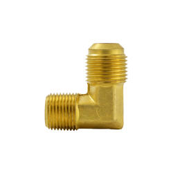 1/2" Flare x 3/8" MIP Brass Reducing Adapting Elbow at Menards®