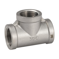 3/4" FIP Stainless Steel Pipe Tee at Menards®
