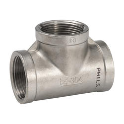 1-1/4" FIP Stainless Steel Pipe Tee at Menards®