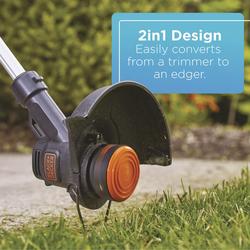 BLACK+DECKER™ 20-Volt Cordless 10" String Trimmer & Edger at Menards®