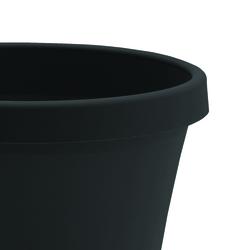 Bloem 20" Black Plastic Terra Planter at Menards®