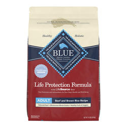 BLUE Life Protection Formula™ All Breed Adult Beef & Brown Rice Dry Dog ...