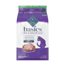 BLUE Basics™ Limited Ingredient Grain Free Turkey & Potato Indoor Dry ...