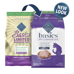 BLUE Basics™ Limited Ingredient Grain Free Turkey & Potato Indoor Dry ...