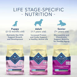 BLUE Life Protection Formula™ Small Breed Senior Chicken & Brown Rice ...