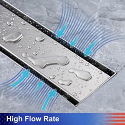 Rainlex 12" Brushed Nickel Linear Drain at Menards®