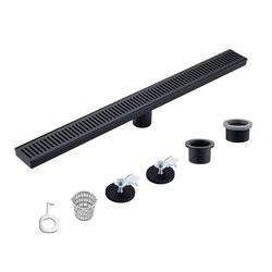 Rainlex 28" Matte Black Linear Drain at Menards®