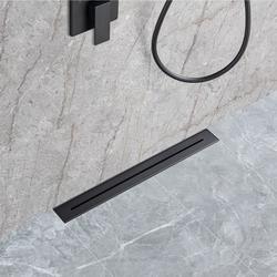 Rainlex 24" Matte Black Linear Drain at Menards®