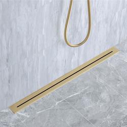 Rainlex 36" Brushed Gold Linear Drain at Menards®