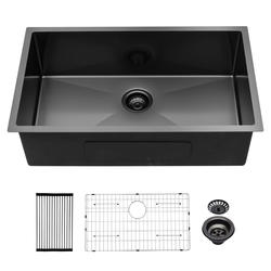 Rainlex UnderMount 32" Stainless Steel Single Bowl Kitchen Sink at Menards®
