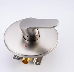 Rainlex® One-Handle 1-Spray Brushed Nickel Shower Faucet at Menards®