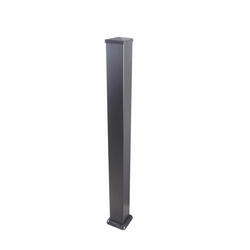 Premium 4 x 4 x 38 Universal Rail Deck Post Black at Menards®