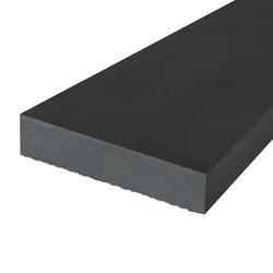 1 x 4 x 8' Black Reversible PVC Trim Board at Menards®