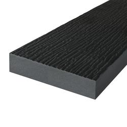 1 x 4 x 8' Black Reversible PVC Trim Board at Menards®