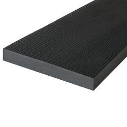 1 x 6 x 8' Black Reversible PVC Trim Board at Menards®