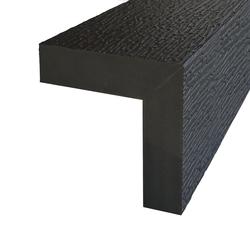 1-1/4 x 4 x 10' Black PVC Outside Corner Trim Board at Menards®