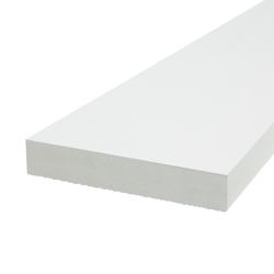 1-1/4 x 6 x 10' White Reversible PVC Trim Board at Menards®