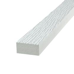 1 x 2 x 8' White Reversible PVC Trim Board at Menards®