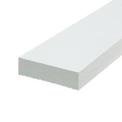 1 x 3 x 8' White Reversible PVC Trim Board at Menards®