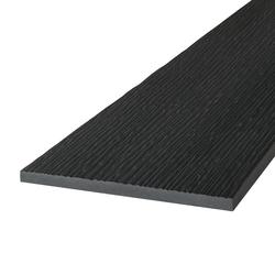 5/16" x 5-13/16" x 8' Black PVC Flat Utility Moulding at Menards®