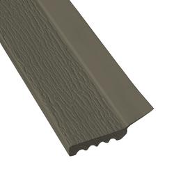 7/16" x 2" x 16' Bronze PVC Garage Door Stop at Menards®
