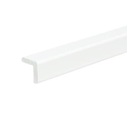 White PVC Outside Corner Moulding 1-1/8 x 1-1/8 x 8' at Menards®