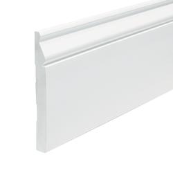White PVC Colonial Base Moulding 9/16 x 5-1/4 x 12' WM163E at Menards®