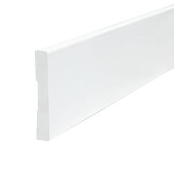 White PVC Craftsman Base Moulding 1/2 x 3-1/4 x 12' E1E at Menards®