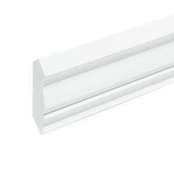 White PVC Crown Moulding 9/16 x 2-1/4 x 8' WM54 at Menards®