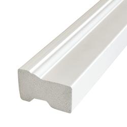 1-1/4" x 2" x 8' White PVC Brickmould at Menards®