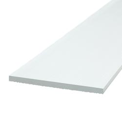 5/16" x 5-13/16" x 8' White PVC Flat Utility Moulding at Menards®