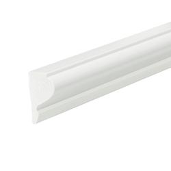 11/16" x 1-1/8" x 12' White PVC Base Cap at Menards®