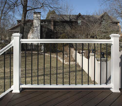 UltraDeck® 36" x 6' Piano Premium Composite Rail at Menards®