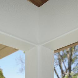 1-1/4 x 4 x 10' White PVC Outside Corner Trim Board at Menards®