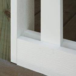1-1/4 x 4 x 10' White PVC Outside Corner Trim Board at Menards®