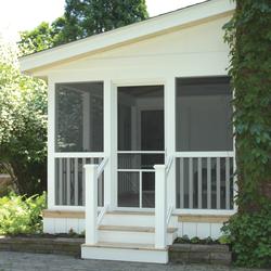 1-1/4 x 4 x 10' White PVC Outside Corner Trim Board at Menards®