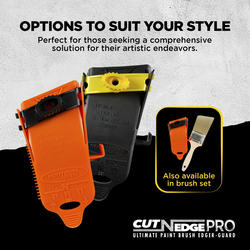 Boxtown Team™ Cut-N-Edge PRO 2" Ultimate Paint Brush Edger & Guard - 2 ...