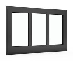 Boyd® Architectural-Grade 950 Series Dark Bronze Finish 48"W x 48"H ...