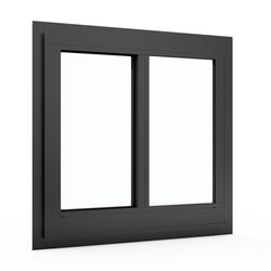 Boyd® Architectural-Grade 950 Series Dark Bronze Finish 60"W x 48"H ...