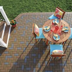 Aspire 4 x 8 Resurfacing Paver with Grid - Boardwalk at Menards®