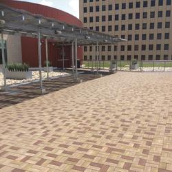 Aspire 4 x 8 Resurfacing Paver with Grid - Olive at Menards®
