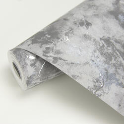 Brewster Titania Pewter Marble Texture Unpasted Wallpaper Roll at Menards®
