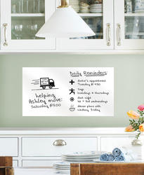WallPops® Dry-Erase Message Whiteboard Peel & Stick 13" x 26" Wall ...