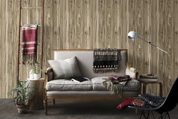 Brewster Paneling Brown Wide Plank Unpasted Wallpaper Roll at Menards®