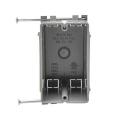 1-Gang 22 Cu.In. PVC New Work Electrical Switch/Outlet Box at Menards®