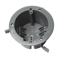 Round 18 Cu.In. PVC Old Work Round Electrical Ceiling Box at Menards®